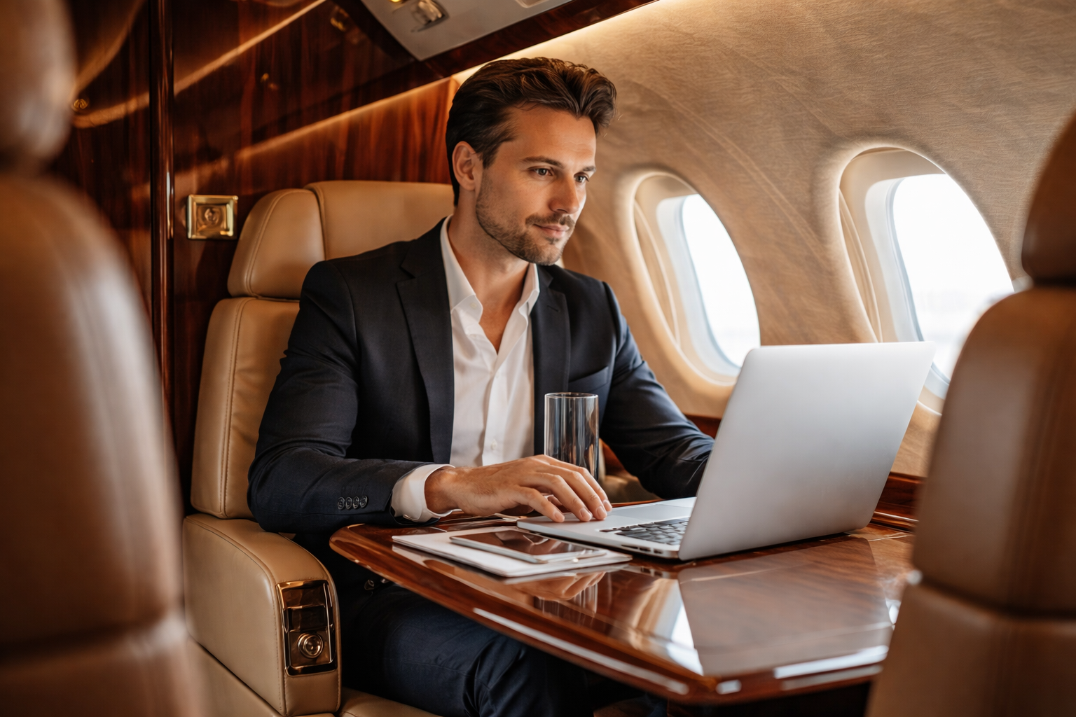 Private Jets as Mobile Offices | Virtual Hangar